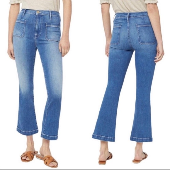 Frame Denim | Jeans | Frame Le Bardot Crop Flare Jeans Madeira Prim ...